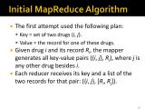 Ppt Basics Of Mapreduce Stanford Cs341 Project Course Algorithm