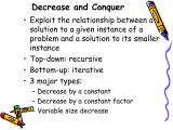 Ppt Cosc 3100 Decrease And Conquer Powerpoint Presentation Free