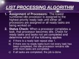 Ppt Critical Path Analysis List Processing Algorithm Powerpoint