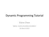 Ppt Dynamic Programming Tutorial Powerpoint Presentation Free