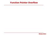 Ppt Lecture 5 Heap Function Pointer Overflow Powerpoint