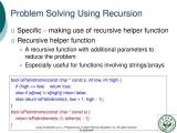 Ppt Chapter 8 Recursion Powerpoint Presentation Free Download Id