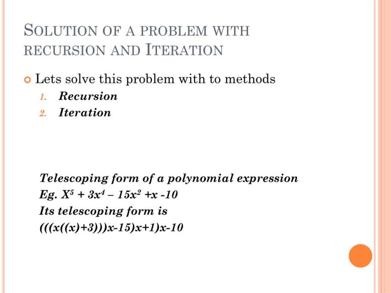 PPT - Recursion and Recurrence Relations PowerPoint Presentation, free ...
