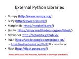 Ppt Network Design And Optimization Python Introduction Powerpoint
