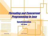 Ppt Threading And Concurrent Programming In Java Powerpoint