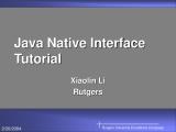 Ppt Java Native Interface Tutorial Powerpoint Presentation Free