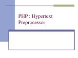 Ppt Php Hypertext Preprocessor Powerpoint Presentation Free