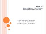 Ppt Node Js Server Side Javascript Powerpoint Presentation Free