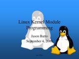 Ppt Linux Kernel Module Programming Powerpoint Presentation Free