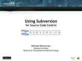Ppt Using Subversion For Source Code Control Powerpoint Presentation