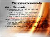 Ppt Microprocessor Microcomputer Powerpoint Presentation Free