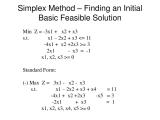 Ppt Linear Programming Simplex Method Computational Problems