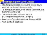 Ppt Debugging Java Programs Using Eclipse Debugger Powerpoint