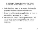 Ppt Client Server Programming In Java Powerpoint Presentation Free