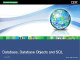 Ppt Database Database Objects And Sql Powerpoint Presentation Free