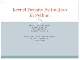 Ppt Kernel Density Estimation In Python Powerpoint Presentation Free