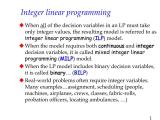 Ppt Integer Linear Programming Powerpoint Presentation Free Download