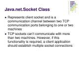 Ppt Socket Programming Using Java Powerpoint Presentation Free