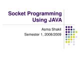 Ppt Socket Programming Using Java Powerpoint Presentation Free