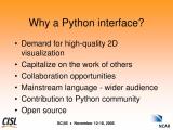 Ppt Python Frameworks For Geoscience Visualization And Analysis