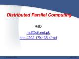 Ppt Distributed Parallel Computing Powerpoint Presentation Free