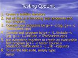 Ppt Install Cppunit Powerpoint Presentation Free Download Id 3601440
