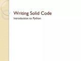 Ppt Writing Solid Code Powerpoint Presentation Free Download Id