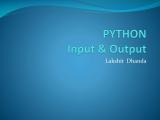 Ppt Python Input Output Powerpoint Presentation Free Download Id