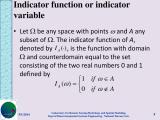 Statistics Indicator Function At Josephine Randle Blog