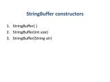 Ppt Stringbuffer Class Powerpoint Presentation Free Download Id