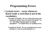 Ppt Programming Errors Powerpoint Presentation Free Download Id