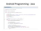 Ppt Programming Android Devices Powerpoint Presentation Free
