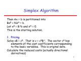 Ppt Lecture 9 The Revised Simplex Algorithm Powerpoint Presentation