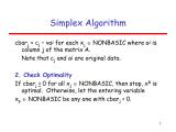 Ppt Lecture 9 The Revised Simplex Algorithm Powerpoint Presentation