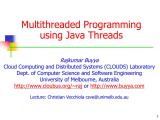 Ppt Multithreaded Programming Using Java Threads Powerpoint
