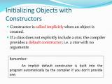 Ppt Lecture 3 Constructors And Destructors Powerpoint Presentation