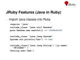 Ppt Jruby Bringing Ruby To The Jvm邃 Powerpoint Presentation Free