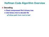 Ppt Compression Huffman Codes Powerpoint Presentation Free