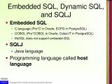 Ppt Chapter 13 Introduction To Sql Programming Techniques Powerpoint