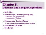Ppt Chapter 5 Decrease And Conquer Powerpoint Presentation Free