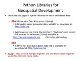 Ppt Geospatial Development With Python Powerpoint Presentation Free