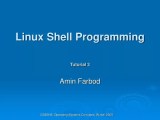 Ppt Linux Shell Programming Tutorial 3 Powerpoint Presentation Free