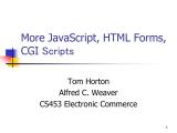 Ppt More Javascript Html Forms Cgi Scripts Powerpoint Presentation