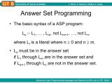 Ppt Predicate Answer Set Programming With Coinduction Powerpoint