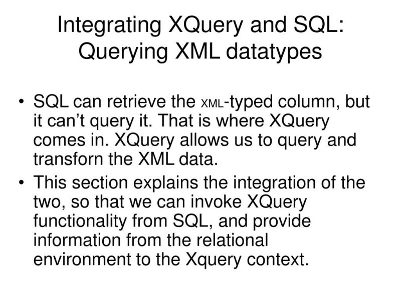 Modelling X Queries For Dynamically Joining Multiple Data Sources - High Resolution Geometric Photos for Desktop