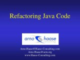 Ppt Refactoring Java Code Powerpoint Presentation Free Download Id
