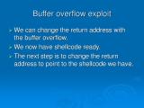 Ppt Buffer Overflow Exploits Powerpoint Presentation Free Download
