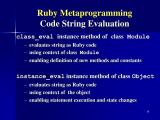 Ppt Reflexive Metaprogramming In Ruby Powerpoint Presentation Free