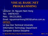 Ppt Visual Basic Net Programming Powerpoint Presentation Free