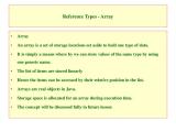 Ppt Data Types Reference Types Powerpoint Presentation Free